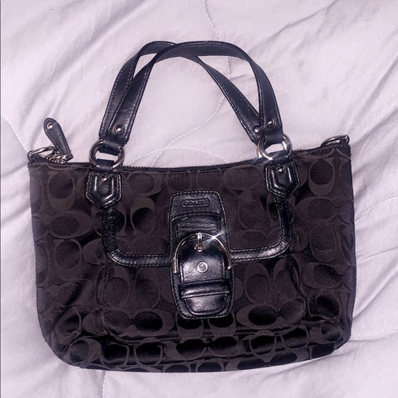 Coach | Bags | Coach All Black Mini Bag | Poshmark